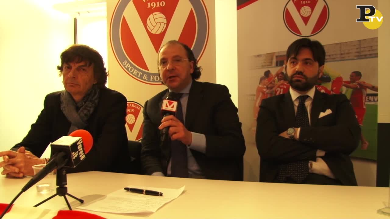 Cassarà, il presidente del Varese Calcio (con ampio senso civico)
